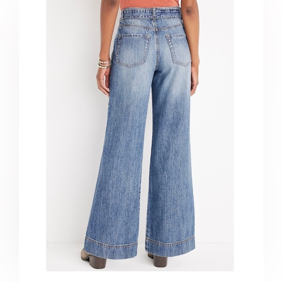 Maurices | Jeans | M Jeans By Maurice Wide Leg Jean Nwt | Poshmark